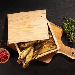 Heißgeräucherte Kieler Sprotten 250g | Fiedlers Fischmarkt